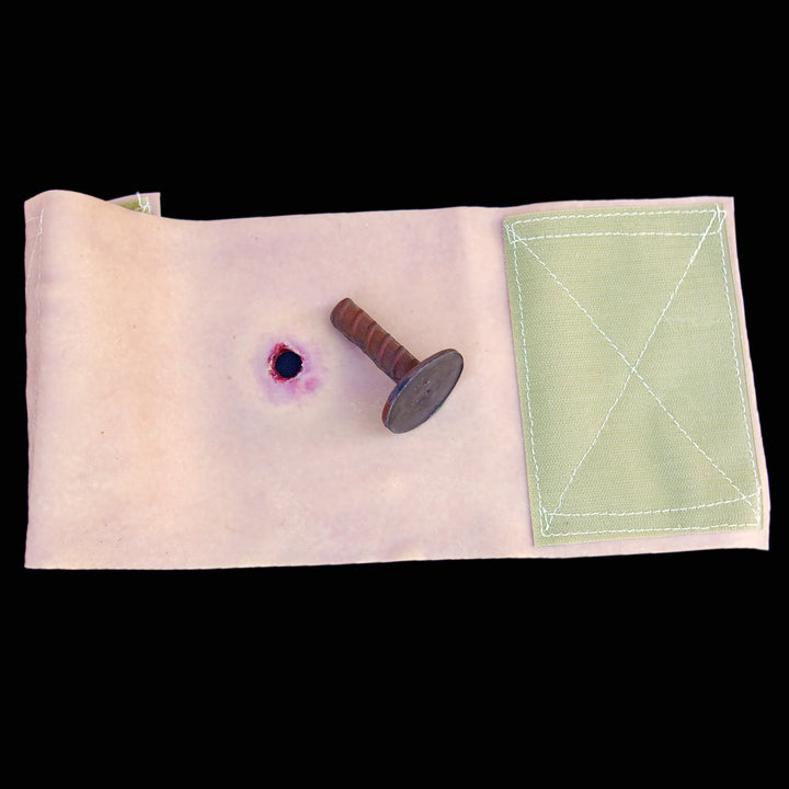 bulky dressing for impaled object