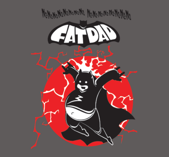 FAT DAD - Nine Line Collaborative T-Shirt – Techline Trauma